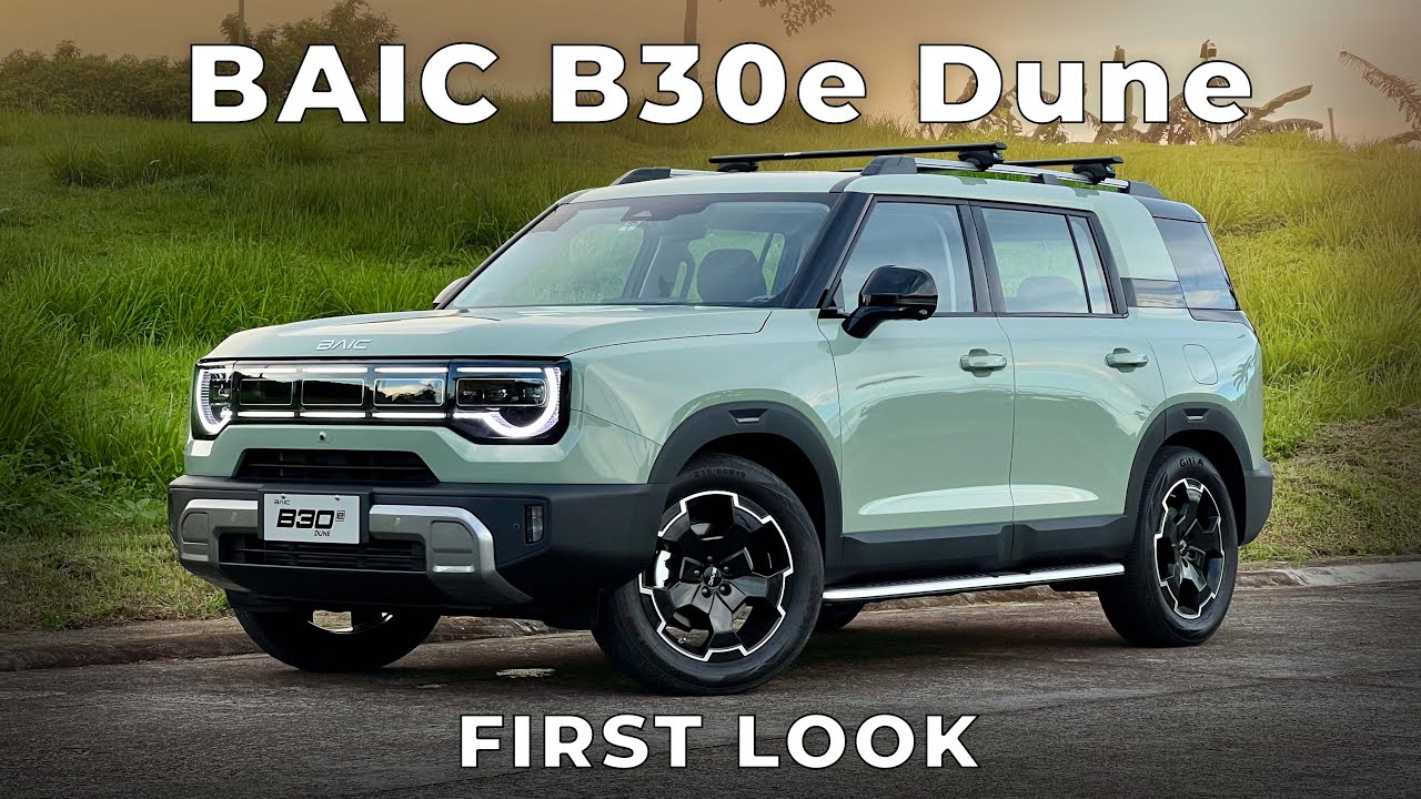 BAIC B30e Dune Hybrid First Look - Rugged SUV Under 2M Pesos - YouTube