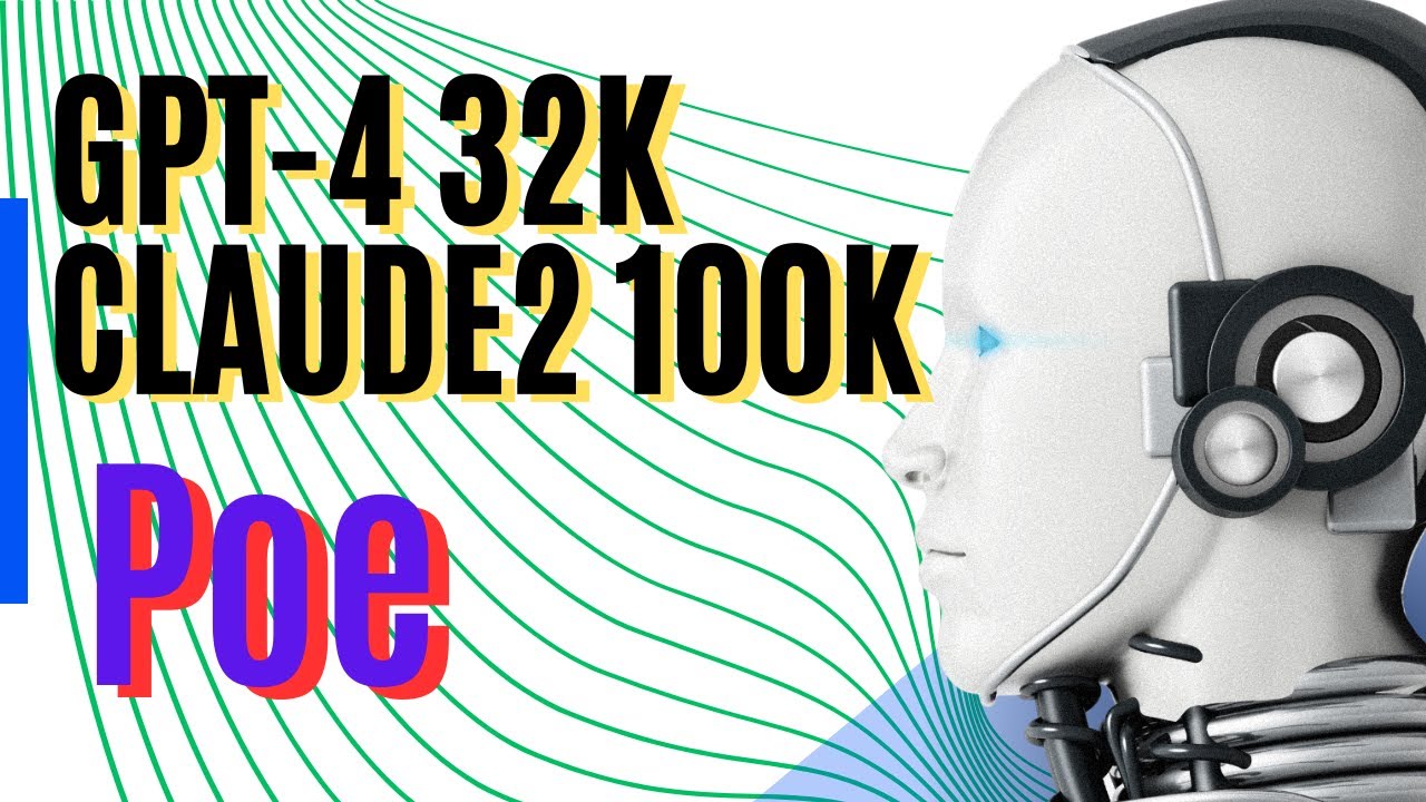 【Poe】GPT4 32K, Claude2 100kモデルを簡単に使う方法 _ あらゆるLLMを試せるチャットボットサービス【ChatGPT ...