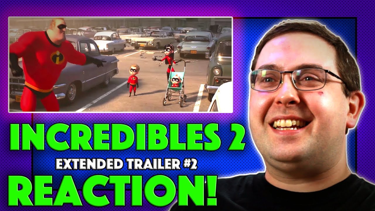 REACTION! Incredibles 2 Extended Olympics Trailer #2 - Disney Pixar ...