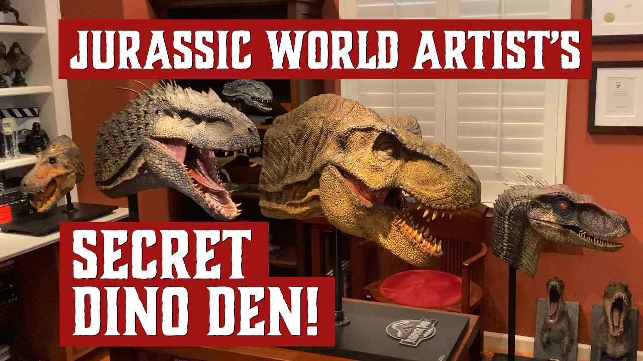 Jurassic World Artist's SECRET Dinosaur Den! - WHY DINOSAURS? - YouTube