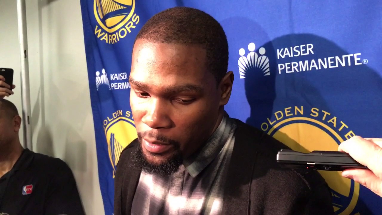 KD's Postgame Interview In OKC - YouTube