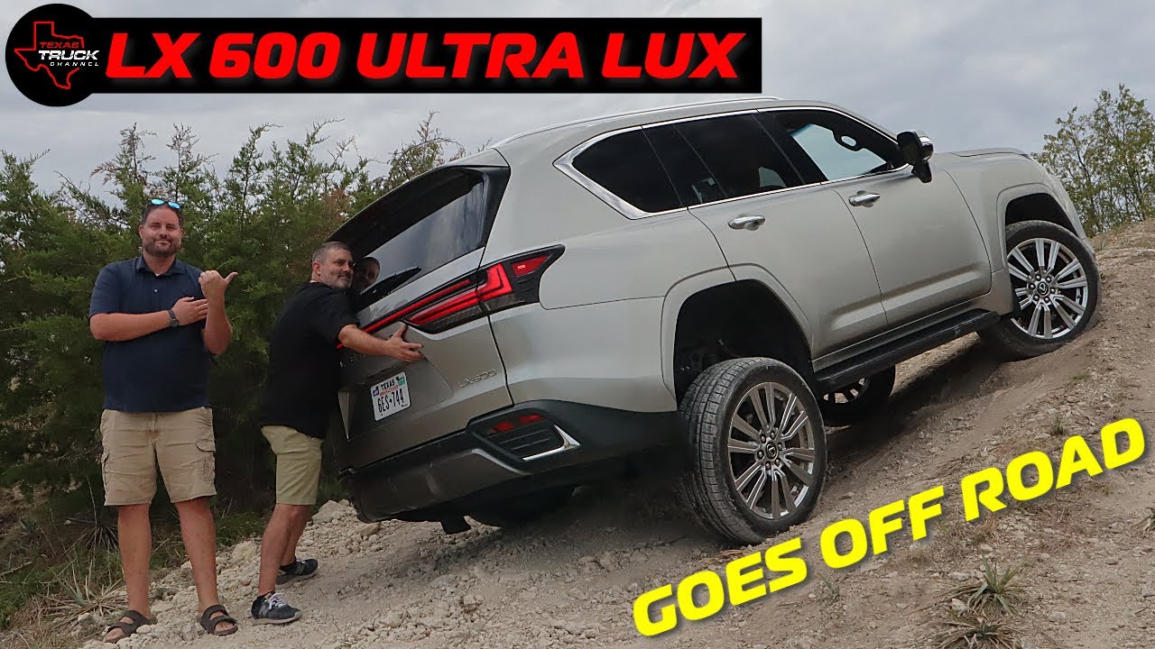 Is The Lexus LX600 UTLRA LUX Good Off Road? - TTC Hill Test - YouTube