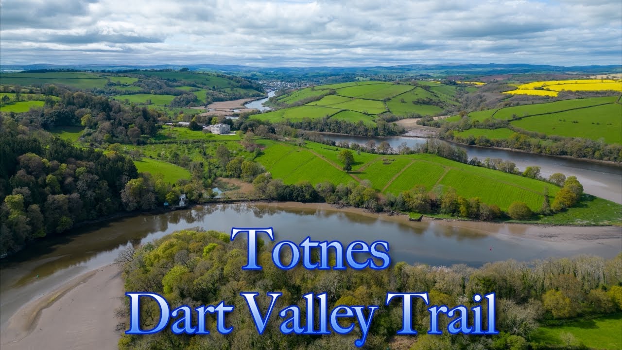 Totnes / Walking the River Dart / Dart vally trail - YouTube