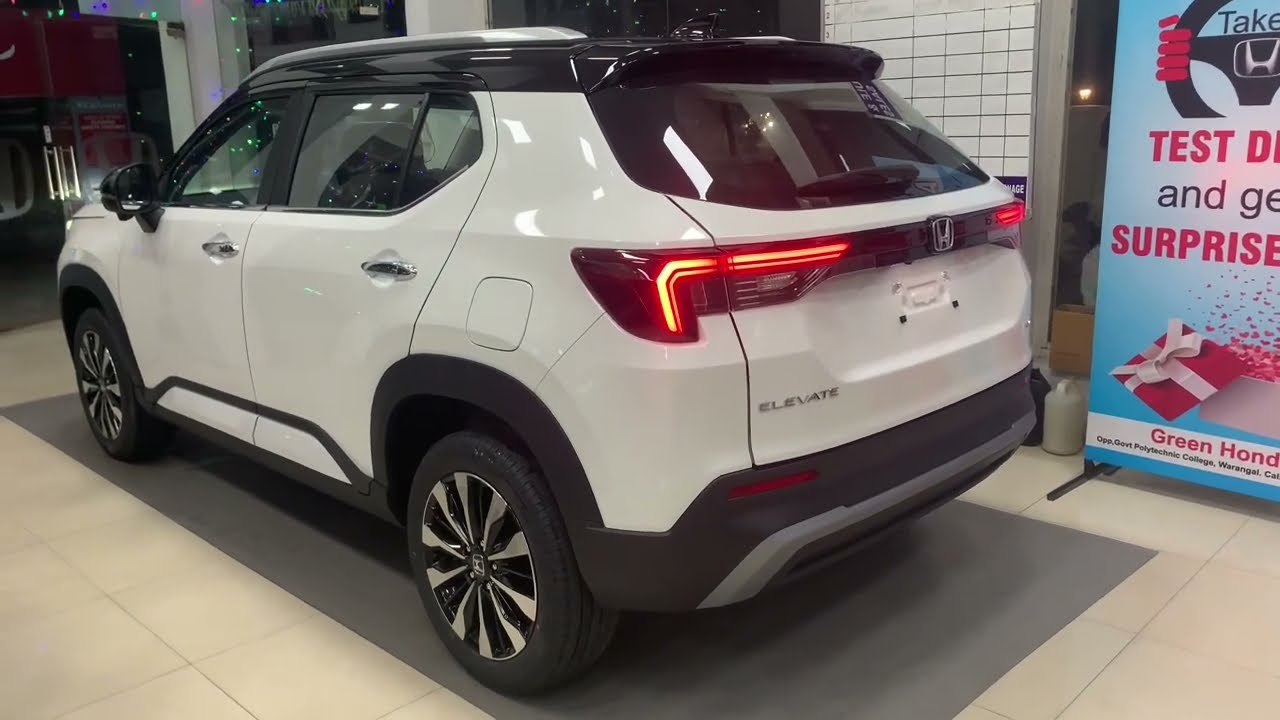 Honda Elevate SUV | Honda Elevate White 2023 | Warangal Automotive - YouTube