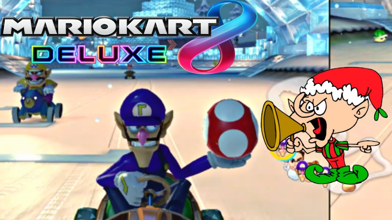 Mario Kart 8 Angry Elf Challenge (WARIO AND WALUIGI TIME!!) - YouTube