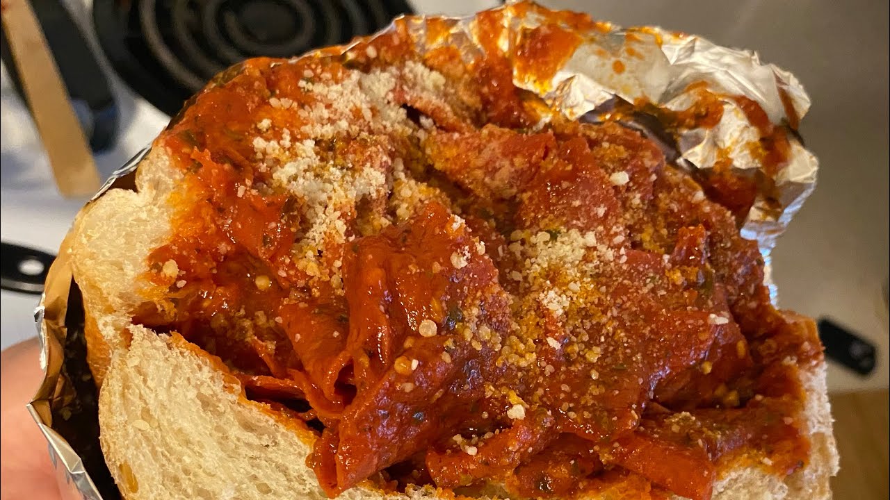 Pepperoni subs like you get at the Fair - YouTube