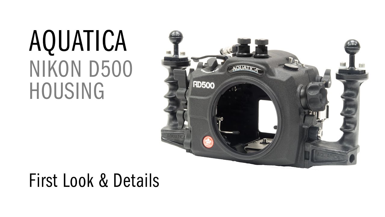Aquatica AD500 Underwater Housing - Camera Installation - YouTube