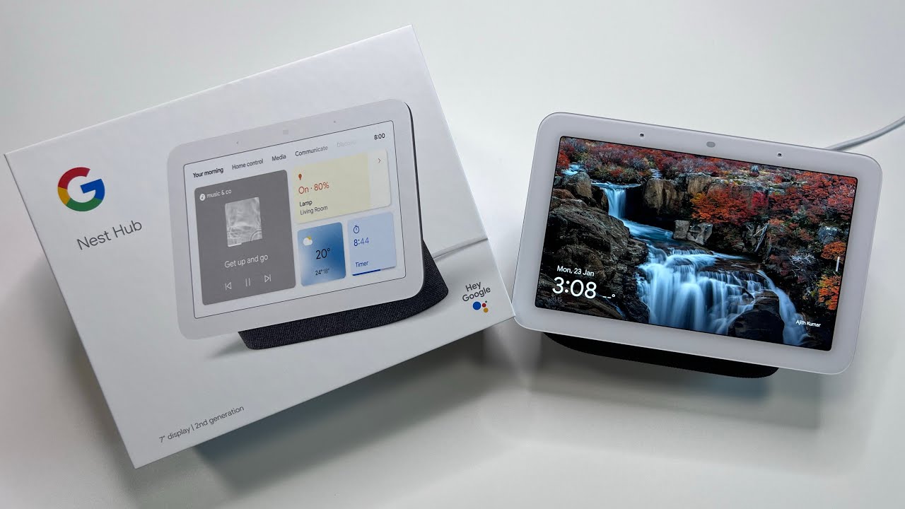 Google Nest Hub 2nd Generation (Unboxing & Set up)@Lux_Tech@google ...
