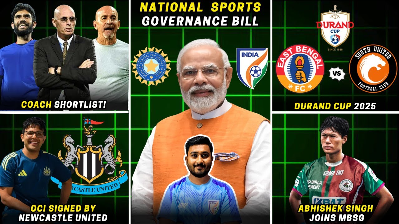 New Coach shortlist! Big changes with National Sports Governance Bill ...