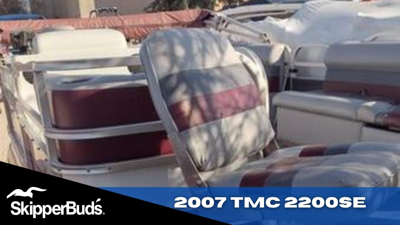 2007 TMC 2200 SE Pontoon Tour SkipperBud's - YouTube