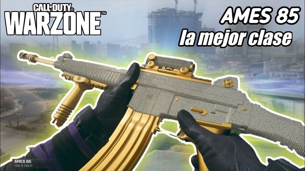 AMES 85 ES el NUEVO META ABSOLUTO en WARZONE || la MEJOR CLASE de la ...