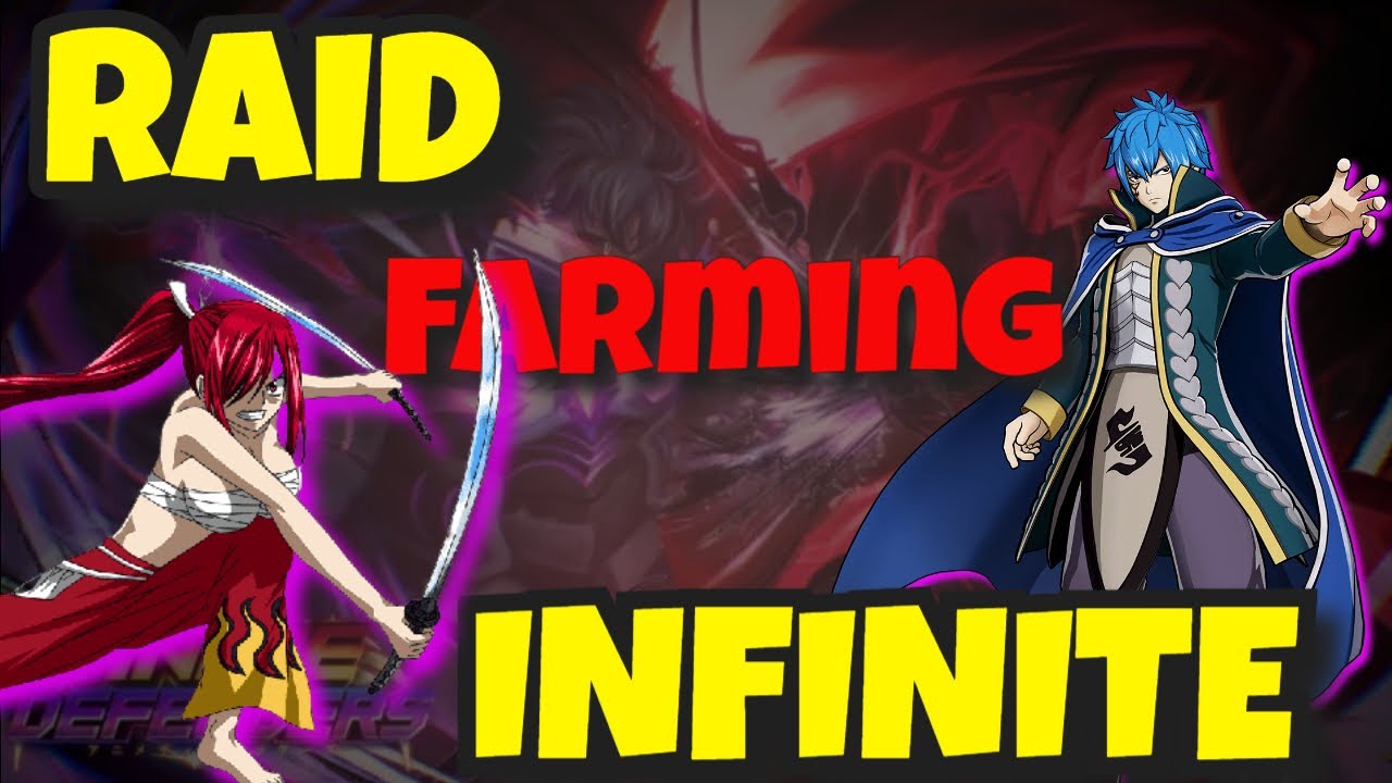 🔴 LIVE [RAID] Anime Defenders - Farming Raids and INFINITE! Come join ...