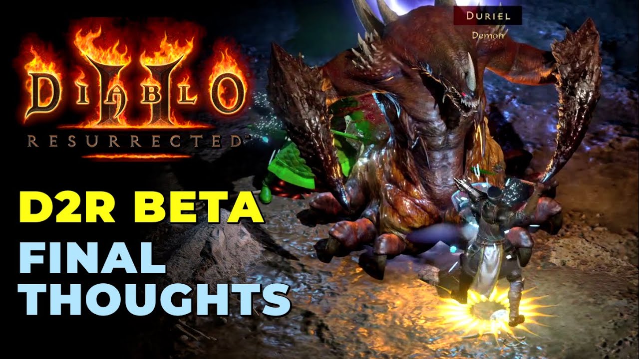 Diablo 2 beta review - drawzoqa