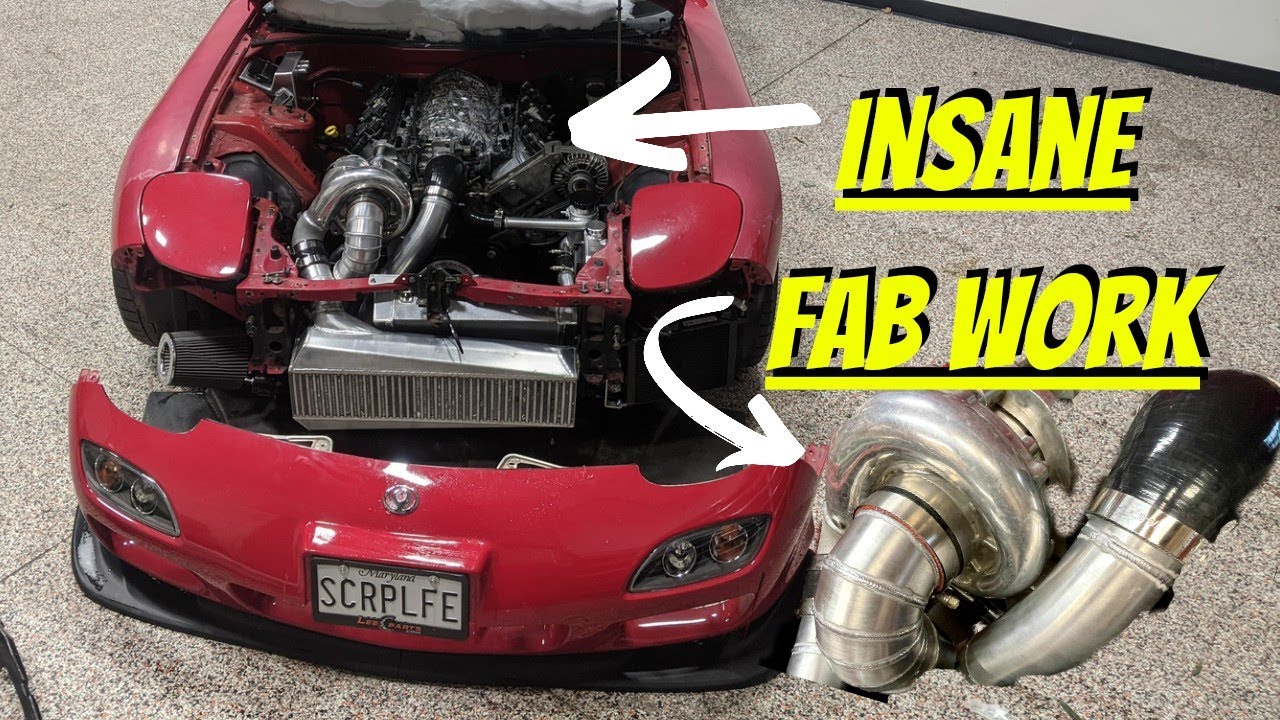 FD Rx7 Supercharged V8 Build Update - YouTube