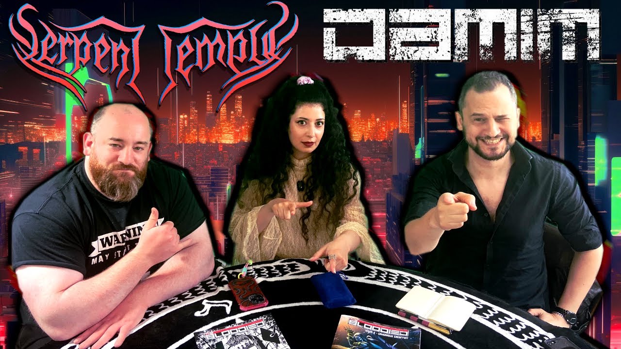 Damim Interview & Psycard reading - Nathanael Underwood - YouTube