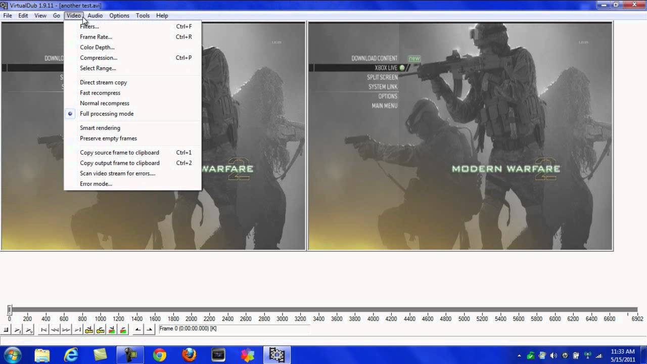 VirtualDub tutorial and Sony Vegas 10 render settings for best quality for EasyCap - YouTube