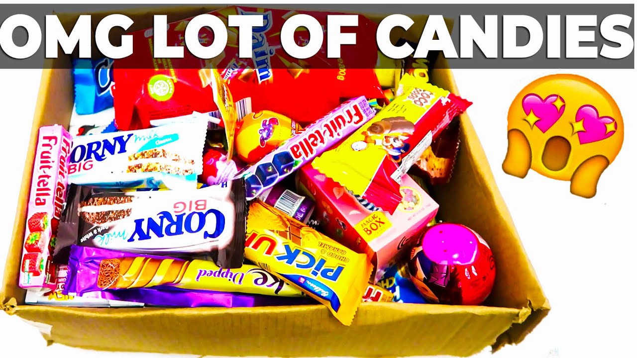 😳 😳 BOX FULL OF CANDIES..!!! LOTS OF CANDIES AND CHOCOLATES 2020 ...