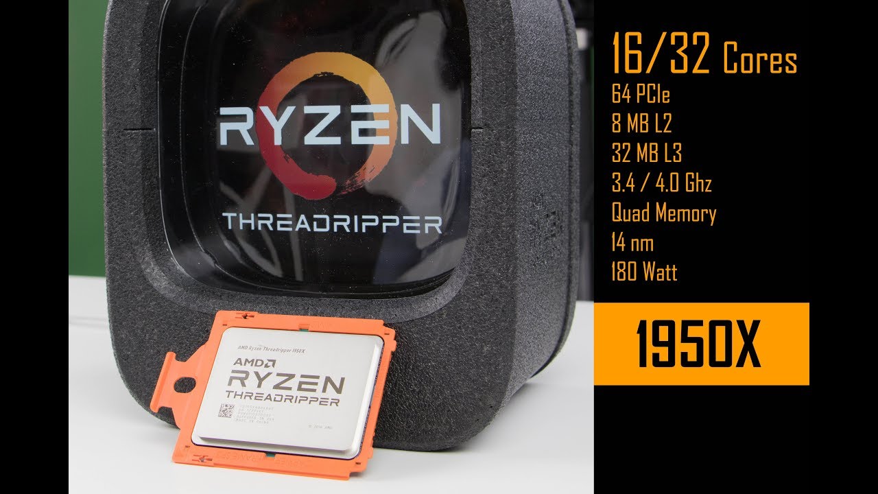 Ryzen Threadripper 1950X hands-on review! - YouTube