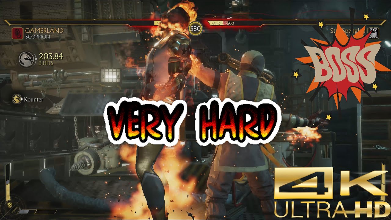 Mk11: Boss Fight SOLO"VeryHard" [4K UHD 60fps] - YouTube