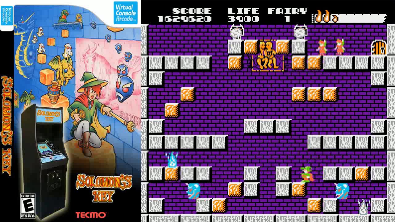 Gameplay "Solomon´s Key Hack Secrets" Nes - YouTube