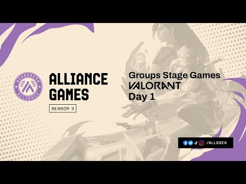 Alliance Games Season 3 Groups || VALORANT Day 1 🏆 - YouTube