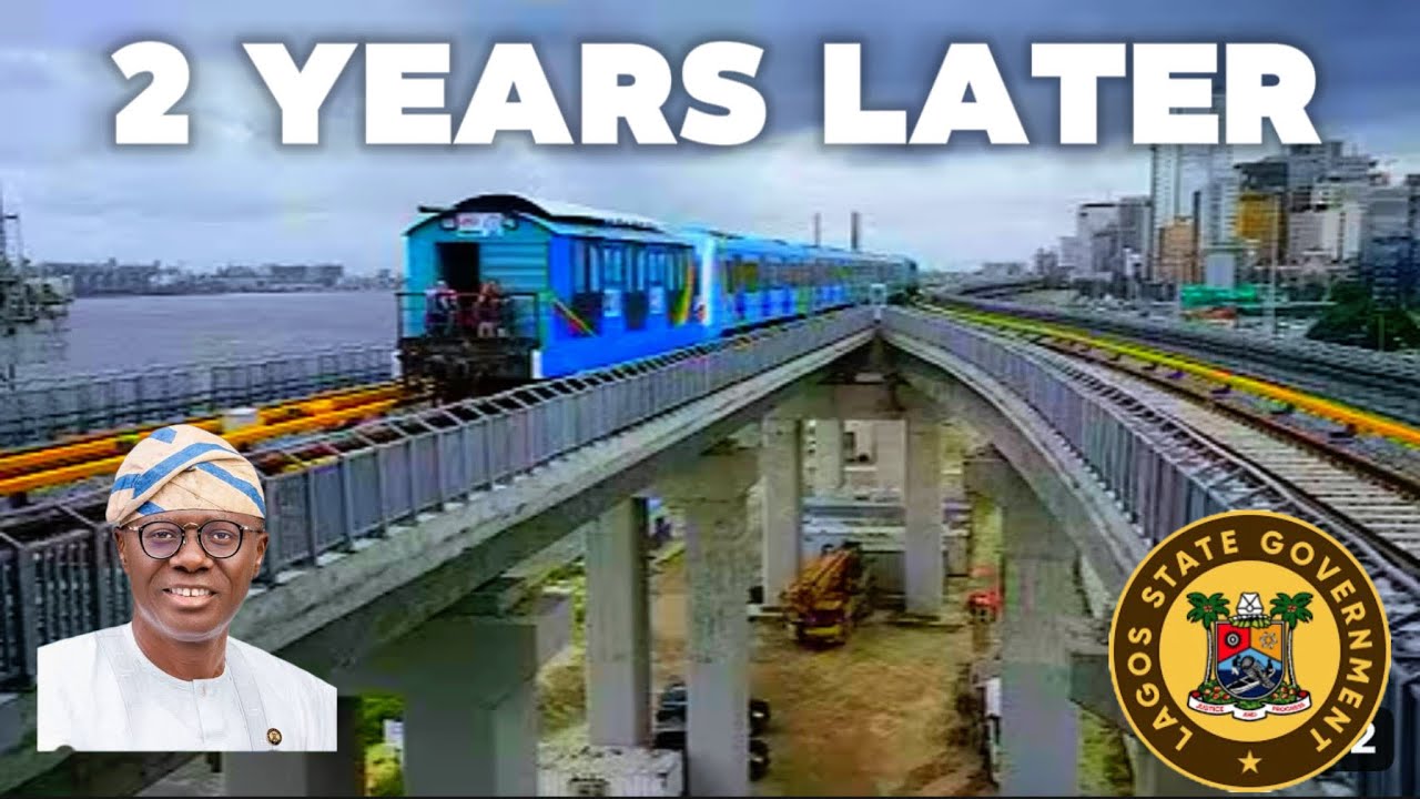 Lagos Blue Line 2 Years of operation | TRULY THE BEST TRAIN SYSTEM IN ...