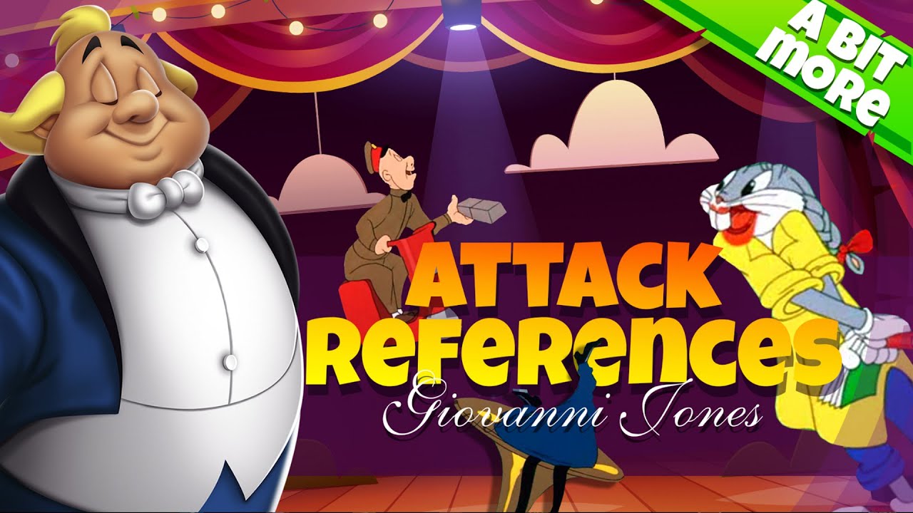 ATTACK REFERENCES I Giovanni Jones I Looney tunes WoM - YouTube