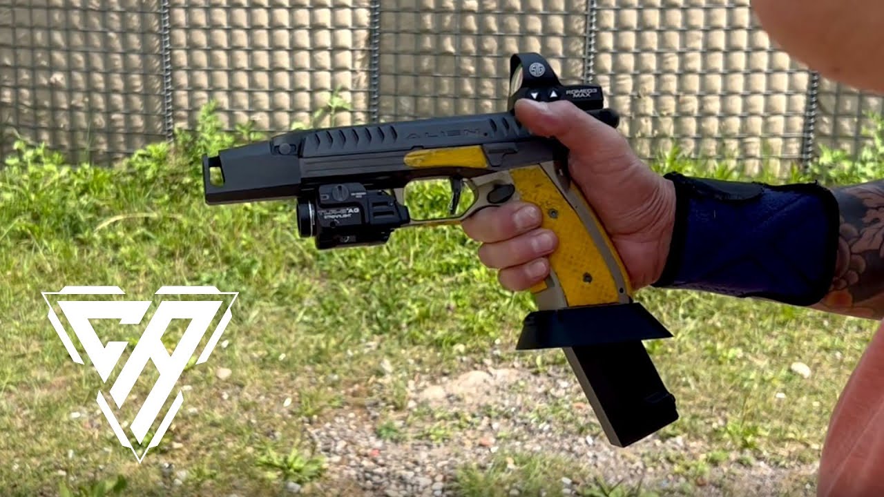 Laugo Arms Alien 170mm Magazine Extension - YouTube