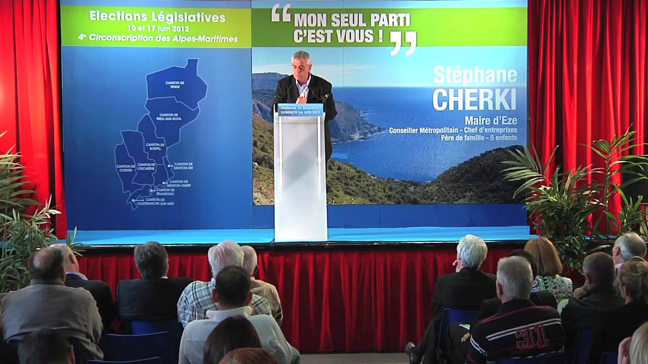 C'est Stéphane Cherki qui ose se présenter contre M. Guibal ! - YouTube