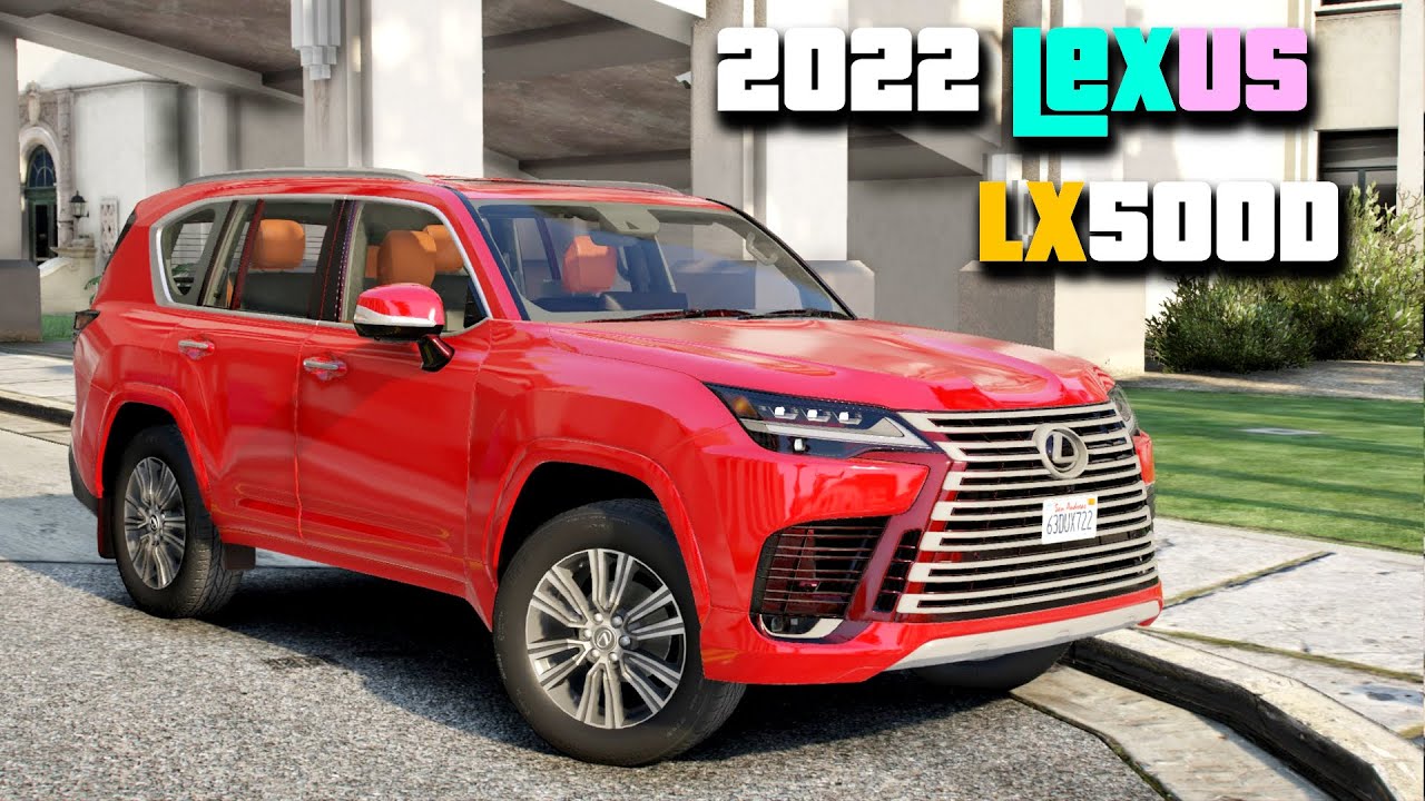 Lexus LX500D 2022 - GTA 5 Real Life Car Mod + Download Link! - YouTube