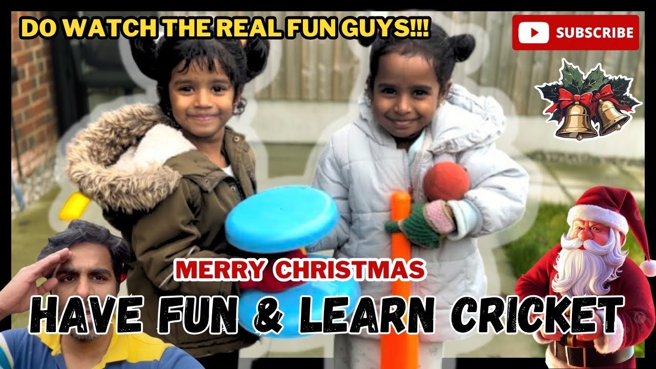 Backyard Cricket | Have Fun & Learn Cricket | xmas special #cricket # ...