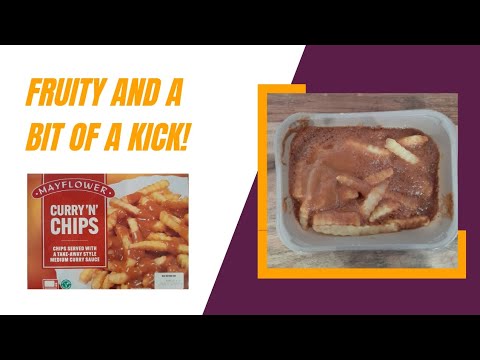 Mayflower Curry 'N' Chips Review (£1) - YouTube