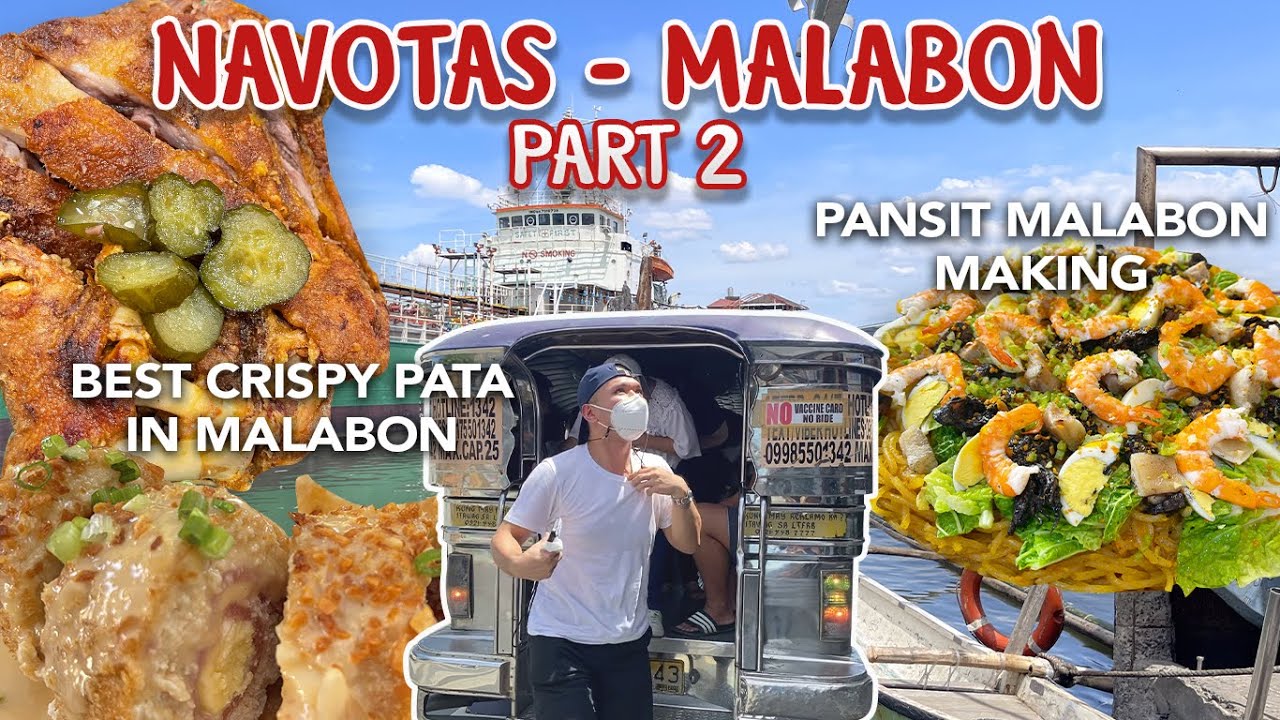 NAVOTAS-MALABON FOOD TOUR - PART 2 - YouTube