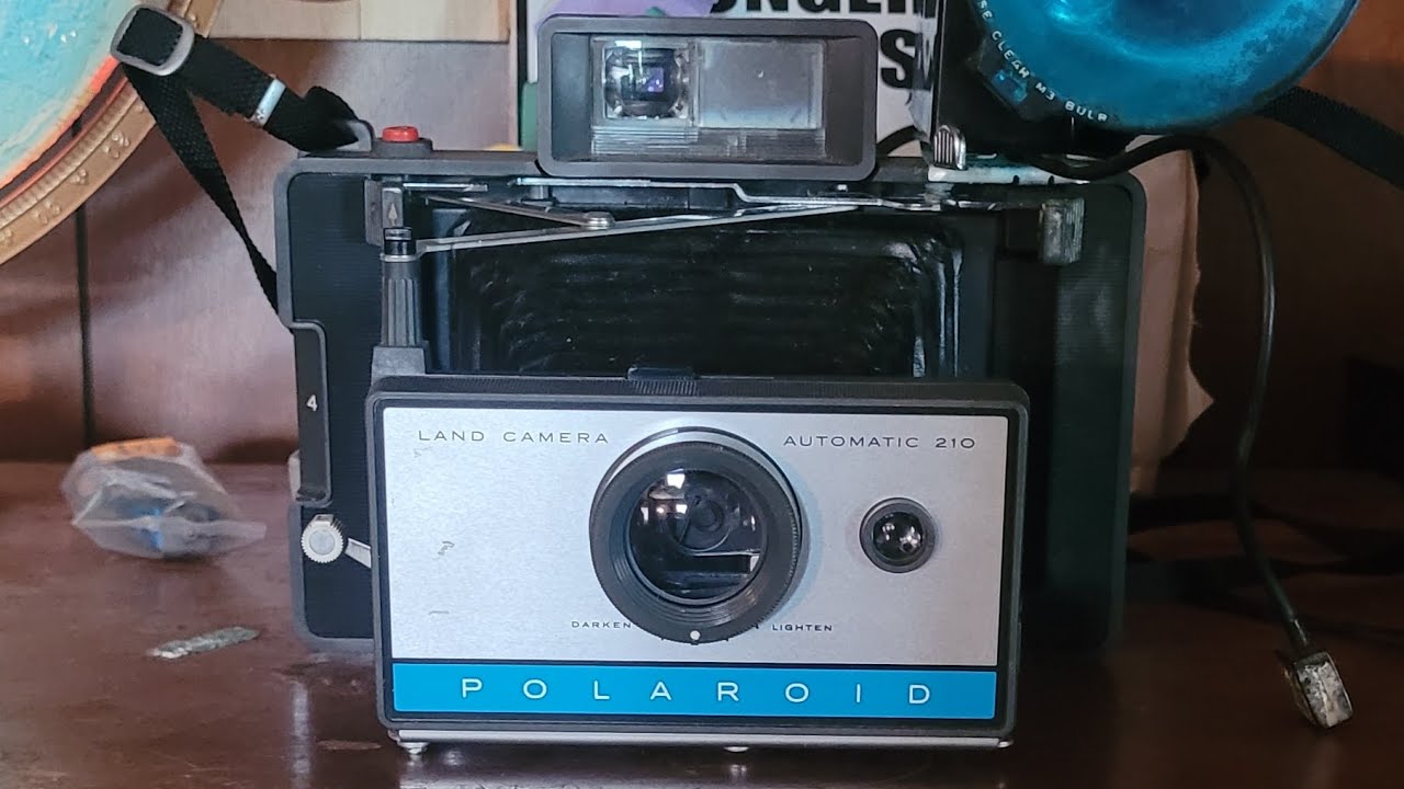 Polaroid Automatic Land Camera 210 - YouTube