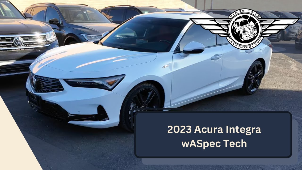 2023 Acura Integra wA-Spec Tech - YouTube