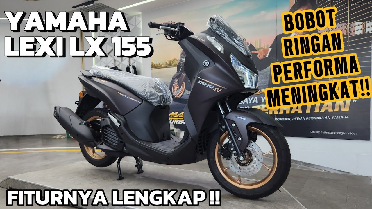 [REVIEW MOTOR] Yamaha Lexi LX 155 Connected ABS 2025 | Jadi Matic ...