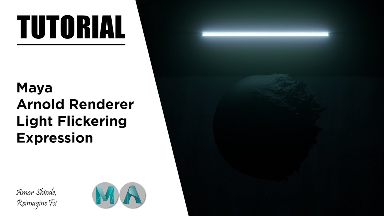 Light Flickering Animation In Maya And Arnold Renderer - Tutorial - YouTube