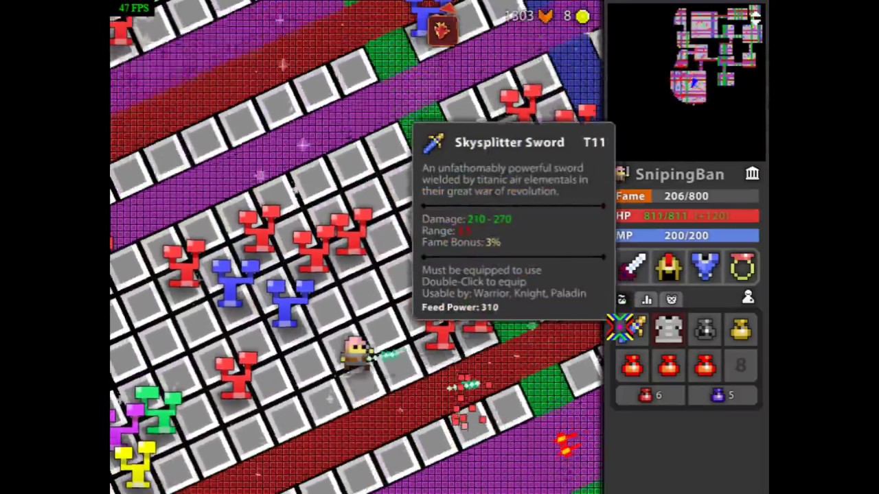 Realm of the Mad God - Sprite World - YouTube