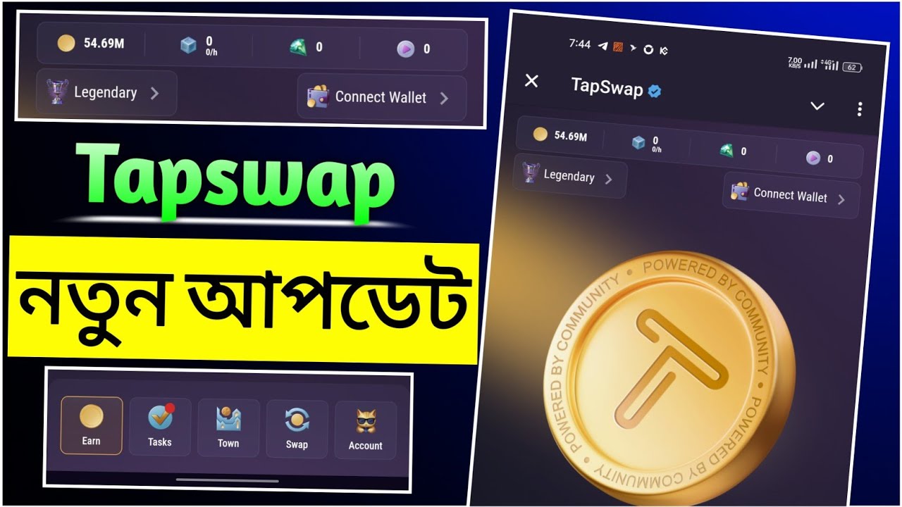 Tapswap New Update In Details | Tapswap Withdraw New Update Today | MY ...