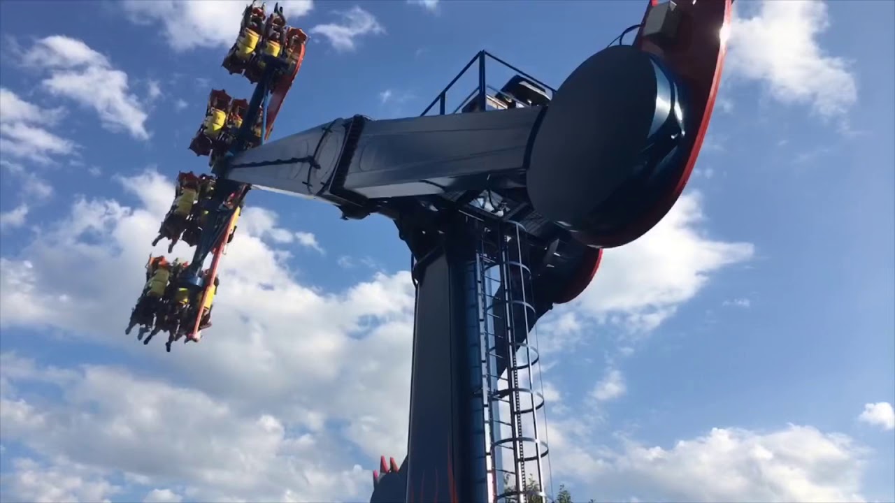 Meteor Off-Ride POV HD 1080p Dorney Park Zamperla Hawk - YouTube