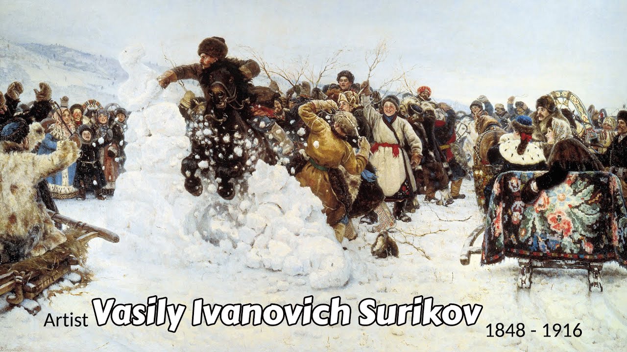 Artist Vasily Ivanovich Surikov (1848 - 1916) Russian Realist History ...
