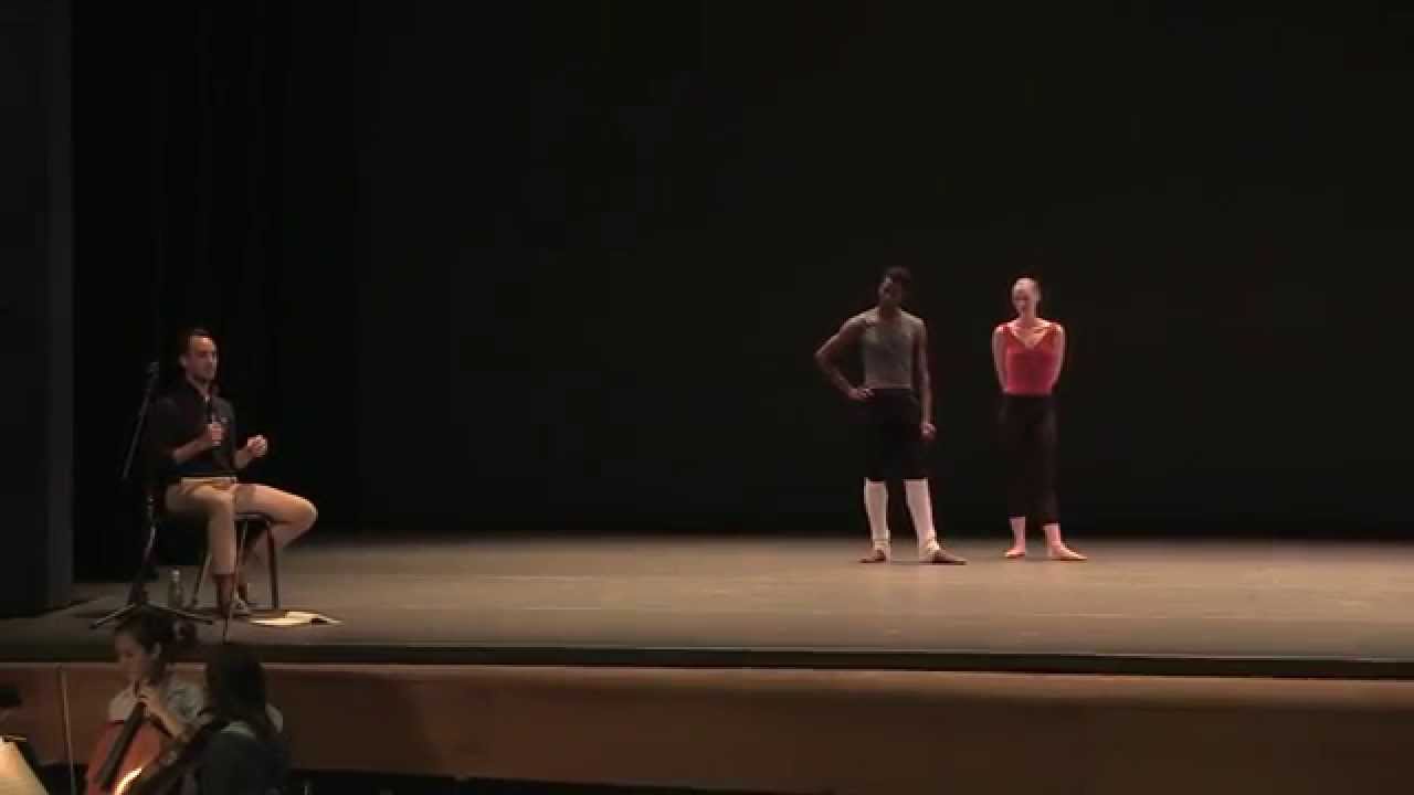 2014 Dance Festival Lecture/Demonstration with Tyler Angle - YouTube