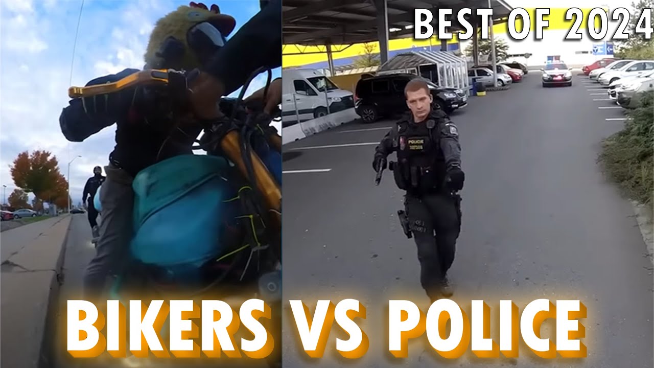 BIKERS RUNNING FROM COPS | POLICE vs BIKERS | BEST OF 2024 - YouTube