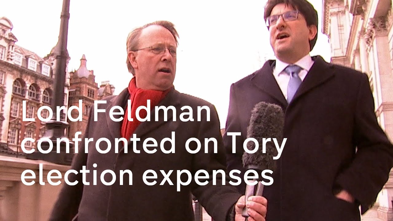 Lord Feldman confronted on Tory election expenses - YouTube
