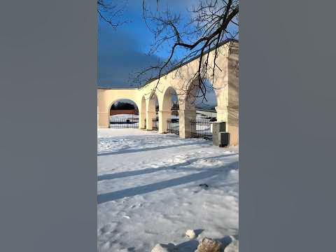 Аркада ГОСТИНОГО двора. Великий Новгород. Ярославово дворище - YouTube
