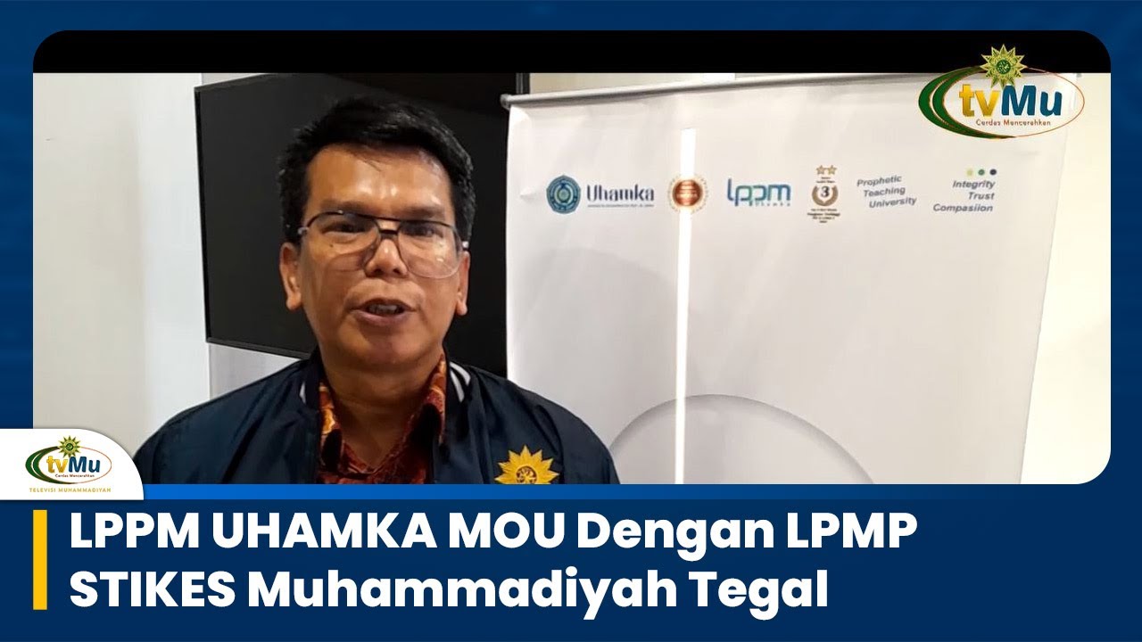 LPPM UHAMKA MOU Dengan LPMP STIKES Muhammadiyah Tegal - YouTube
