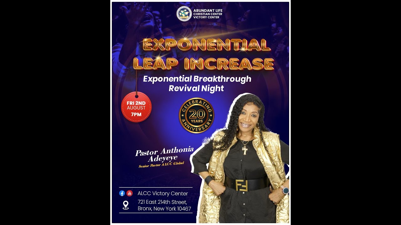 20th Anniversary - Exponential Leap Increase- 8/2/24 - YouTube