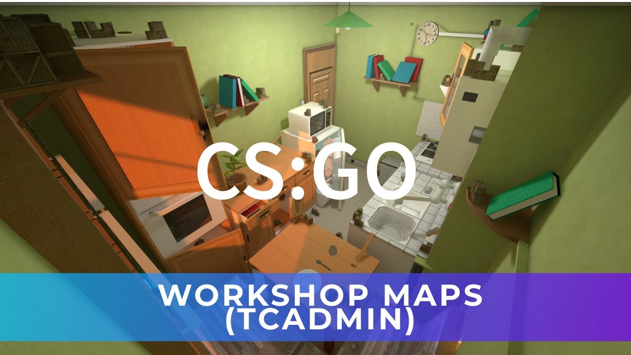 CS:GO Custom/Workshop Maps på din server (TCAdmin) - YouTube
