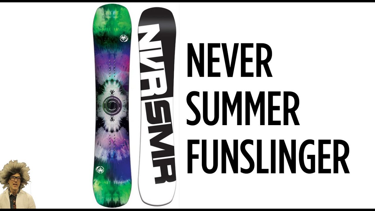 Never Summer Funslinger Snowboard - Board Insiders - 2016 Never Summer ...