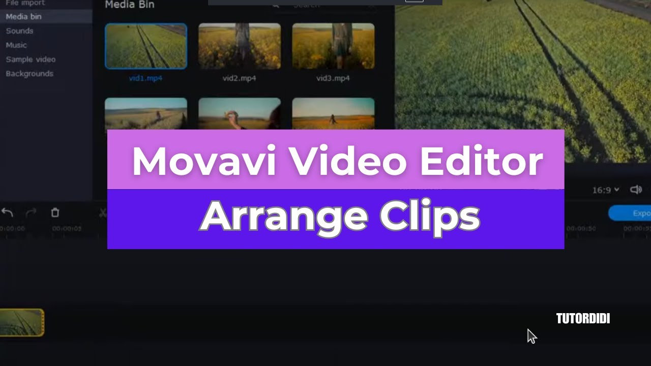 Arrange Clips - Movavi Video Editor Plus 2020 #6 - YouTube